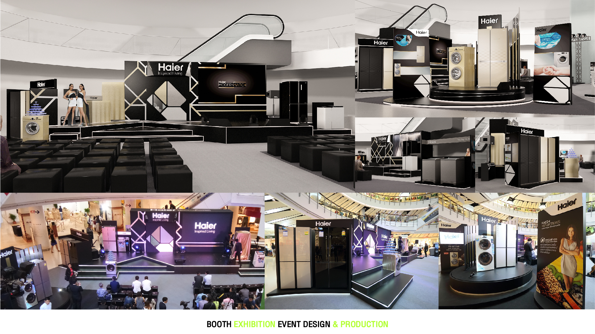 ออกแบบงาน3D Booth, Exhibition, Display, Shopstore, Decoration and ...