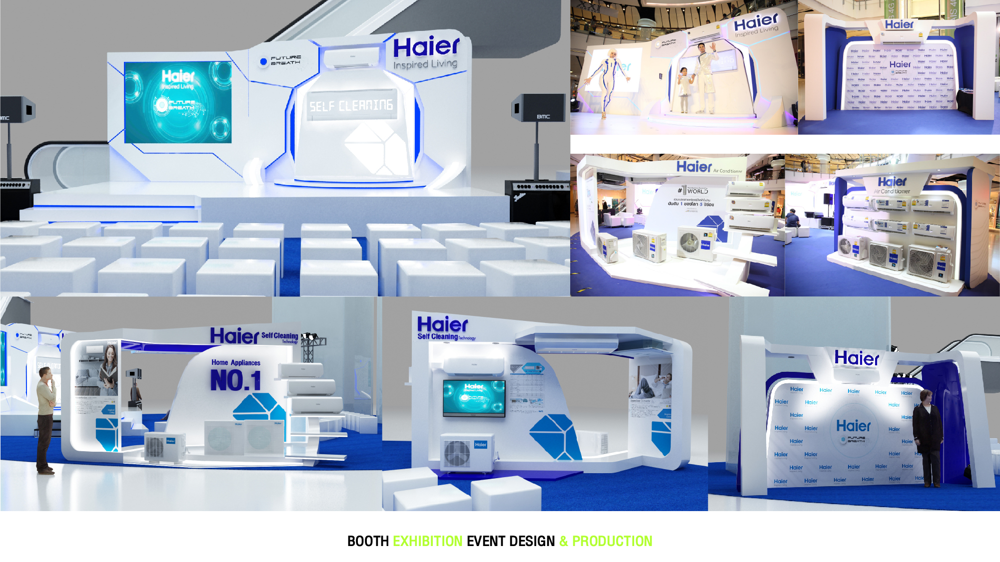 ออกแบบงาน3D Booth, Exhibition, Display, Shopstore, Decoration and ...