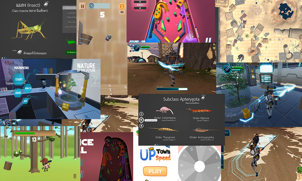 รับทำเกม, แอพต่างๆ, AR, VR ทั้ง 2D 2.5D 3D บน android, PC, webGL | หา ...