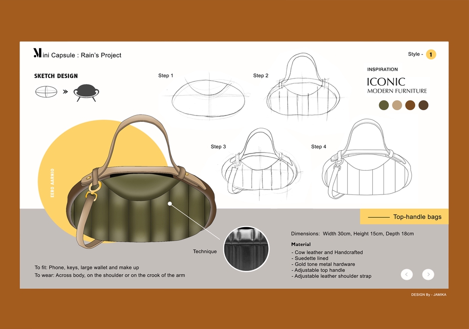 รับออกแบบกระเป๋า และ Draft แบบตาม Ref ( Bags Design Accessory / Flat ...